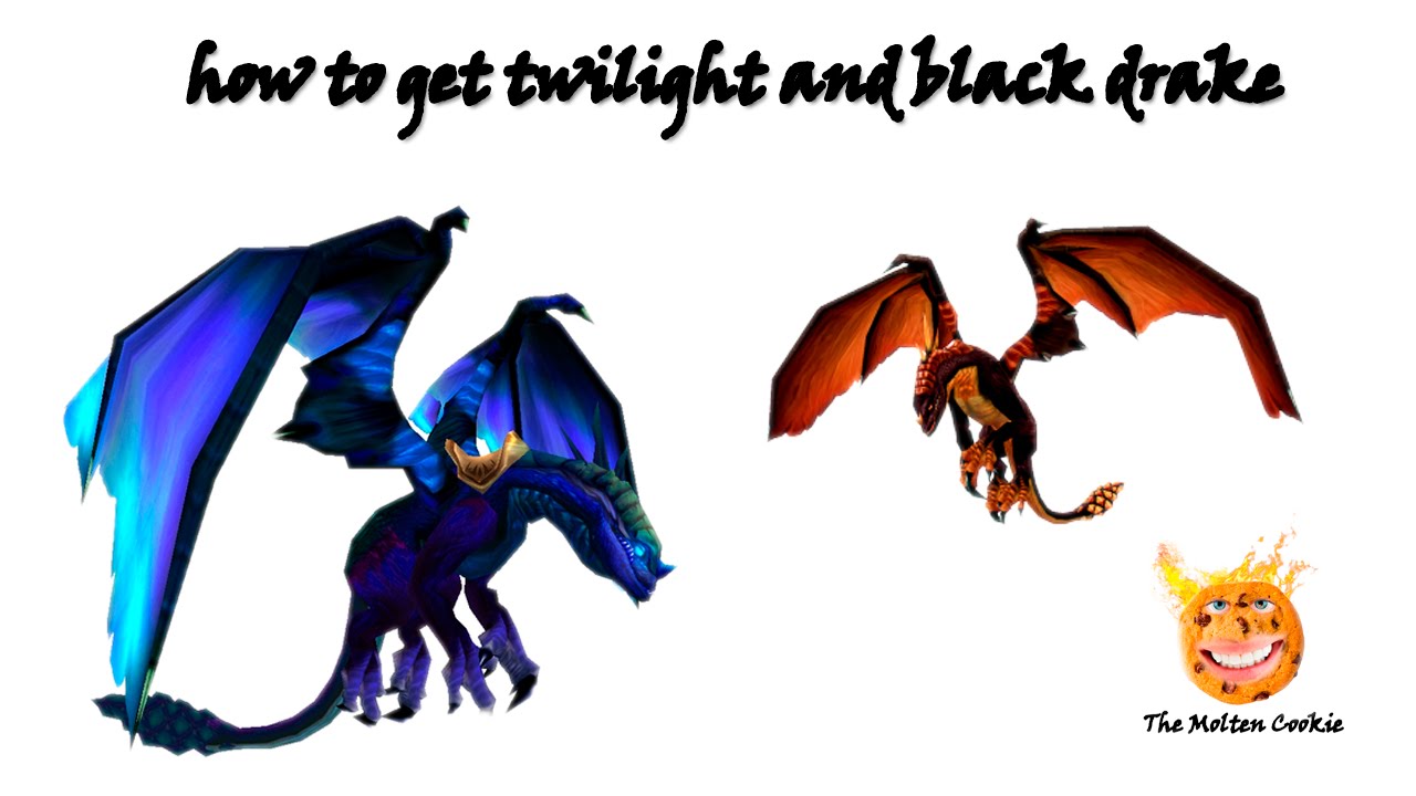 World Of Warcraft: How to get twilight and black drake - YouTube