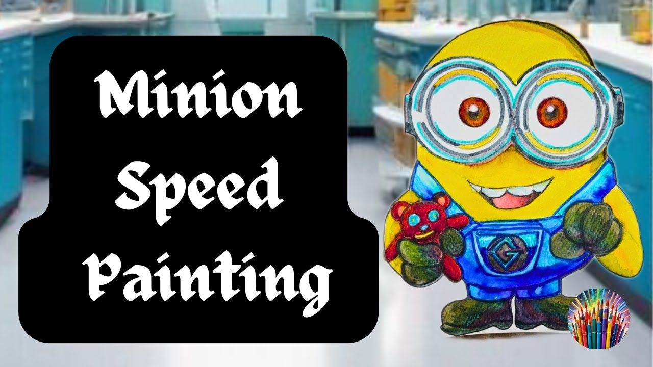 Minion Speed Painting - YouTube