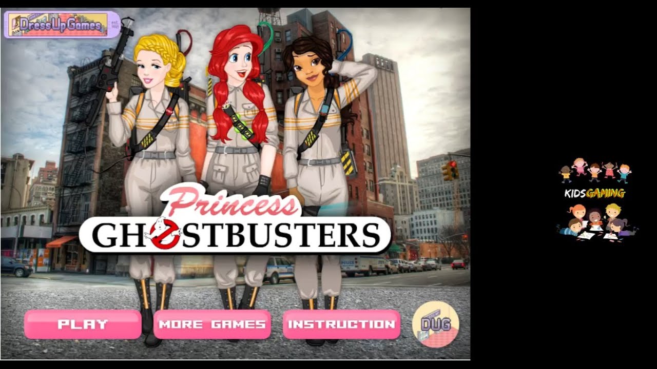 Princess Ghostbusters | Disney Princess Work With Ghostbusters ...