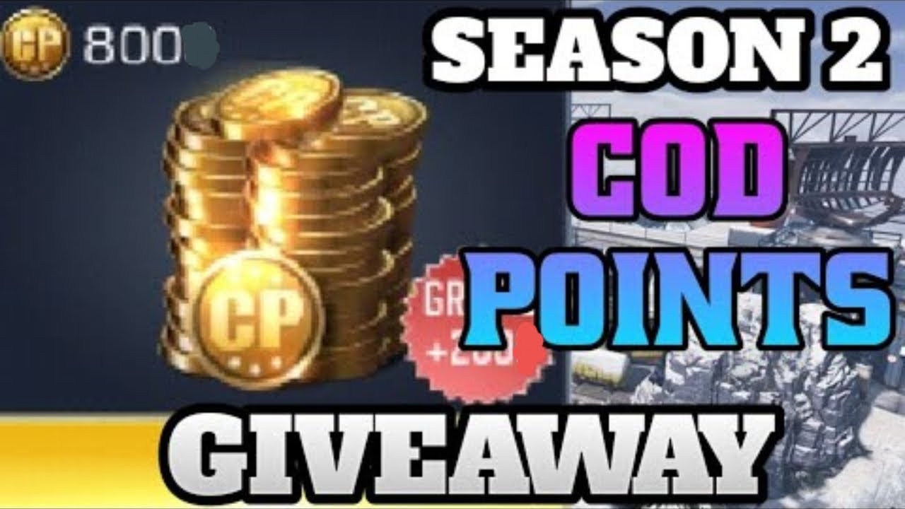 COD POINTS GIVEAWAY - YouTube