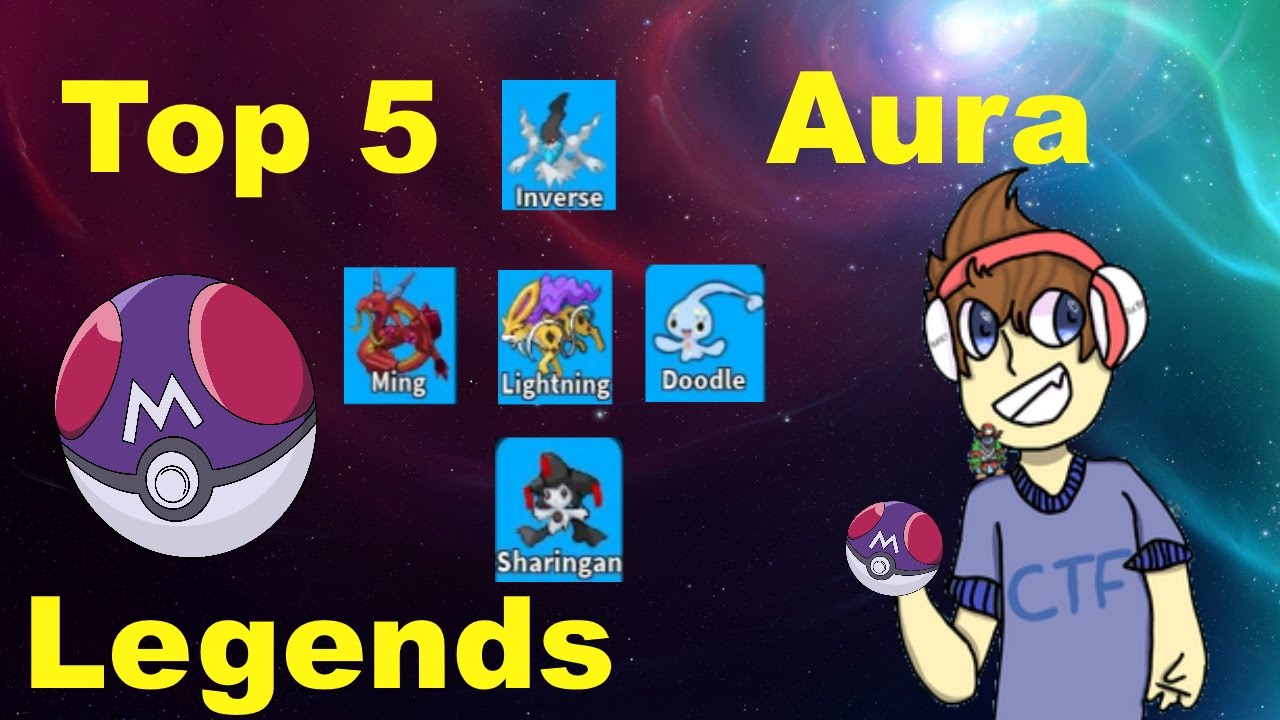 Project Pokemon: Top 5 best Legendary's Auras's - YouTube