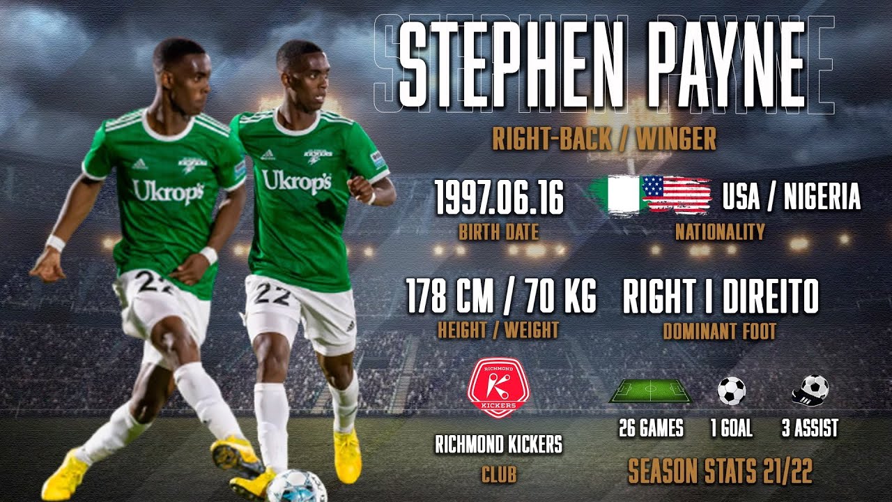 Stephen Payne Highlights - YouTube