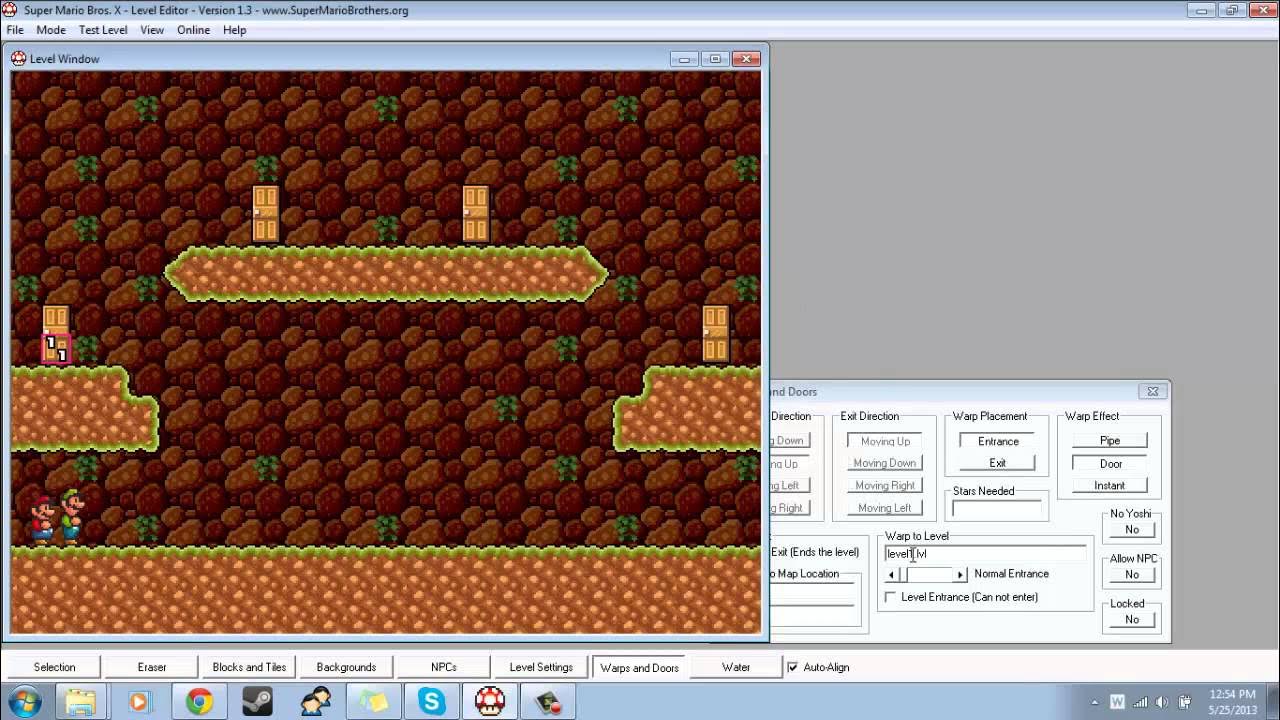 SMBX Level Editor Tutorial | REQUESTED | Making a Hubworld - YouTube