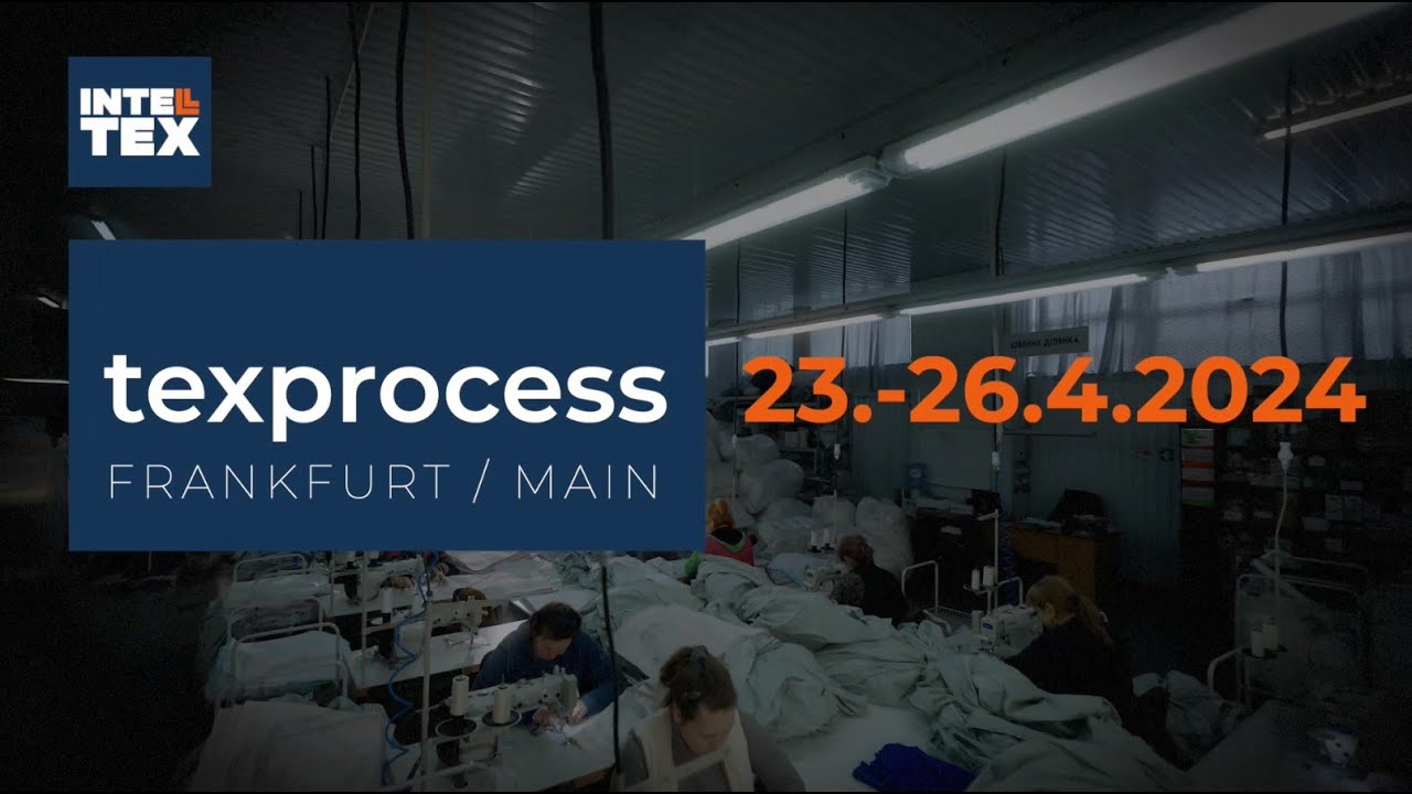 Запрошення на міжнародну виставку текстильної галузі Texprocess 2024 - YouTube