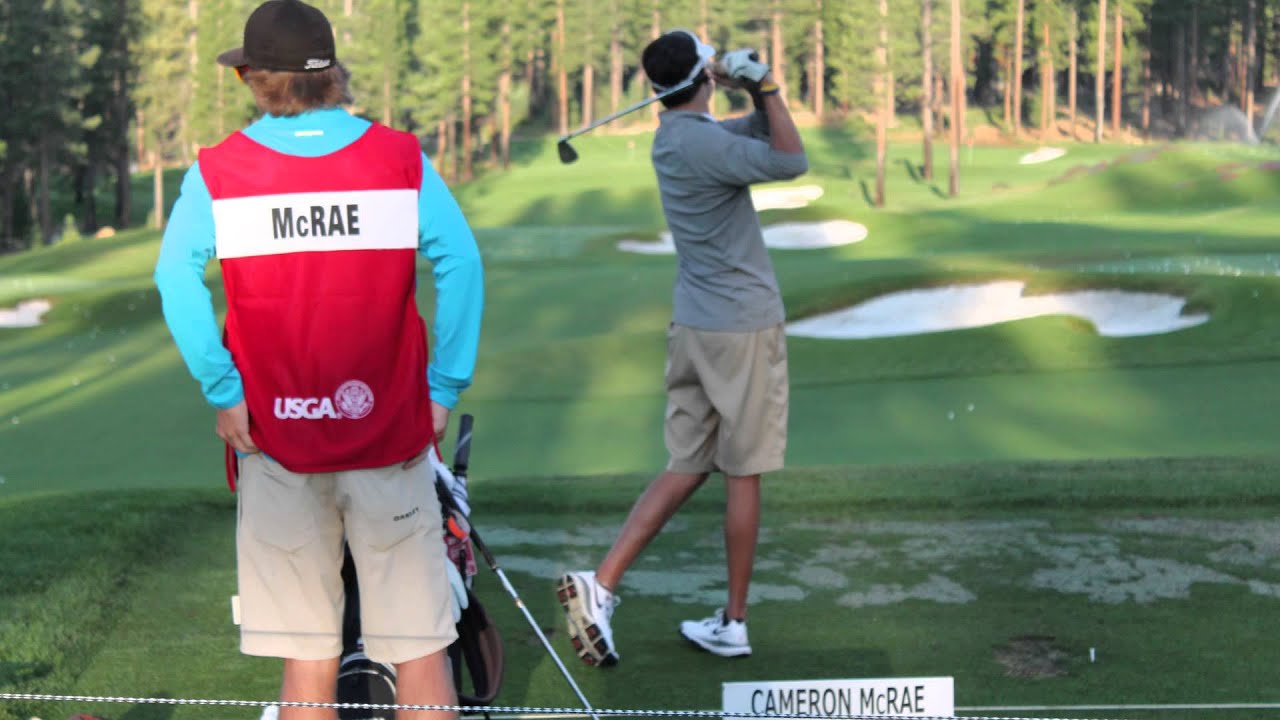 Cameron McRae on the Course - YouTube