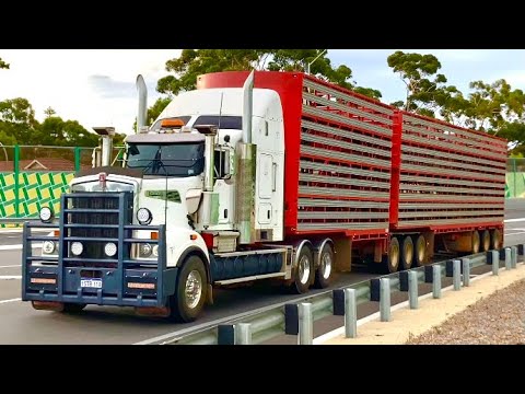 Australian Trucks and Road Trains Perth - YouTube
