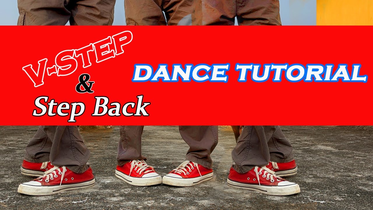 How to do The V Step Back | C-Walk footwork Basic Tutorial #footwork # ...