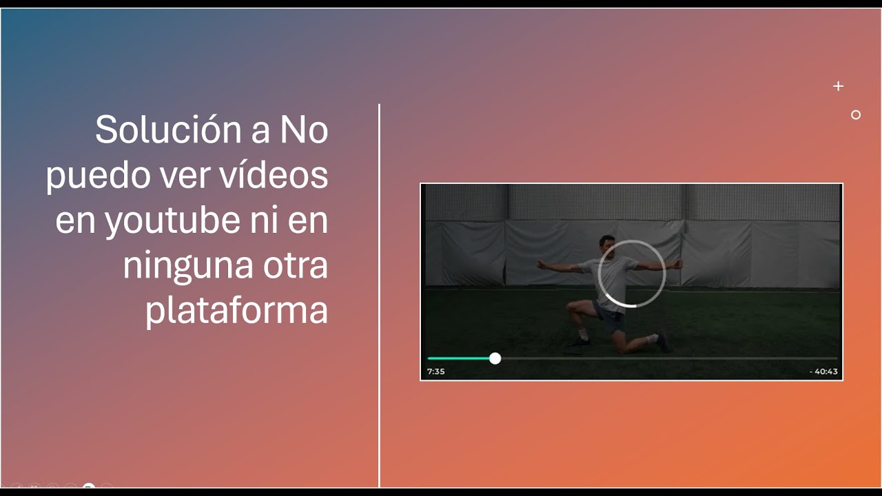 Solución a No puedo ver vídeos en youtube ni en ninguna otra plataforma ...