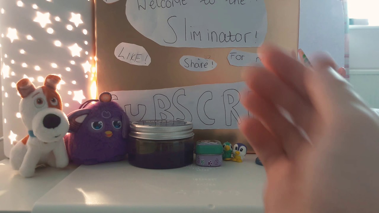 Mystery unboxing / slime / first video ~ sliminator - YouTube