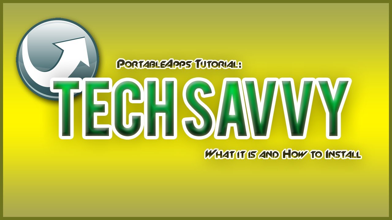 How to Install Portable Apps on your USB or Thumb/Flash Drive - YouTube