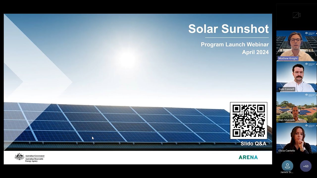 Solar Sunshot Consultation Webinar 1 – Module Manufacturing - YouTube