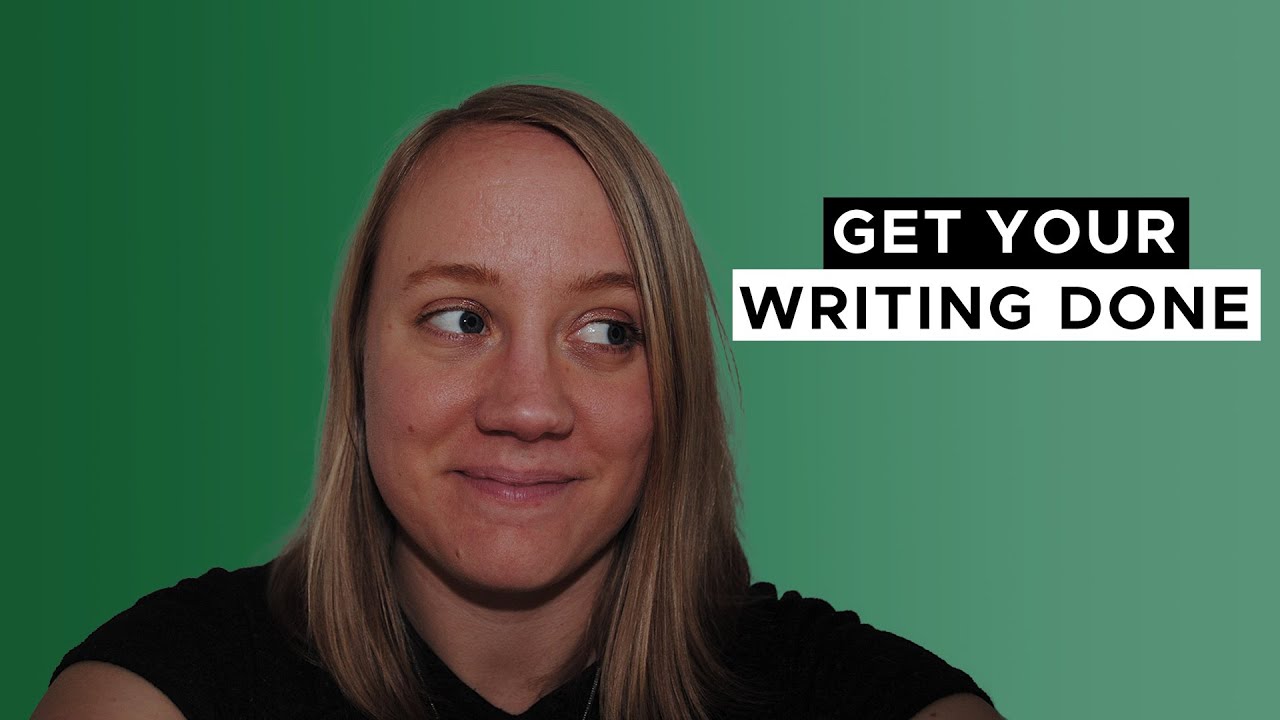 Get Your Writing Done #screenwriting - YouTube
