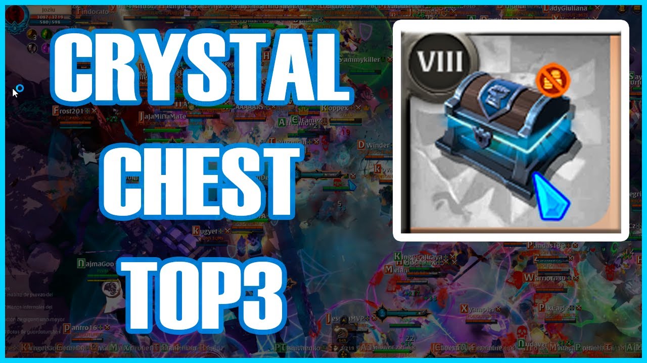 Albion l Open CHEST TOP 3 CRISTAL + extras! $$$ - YouTube