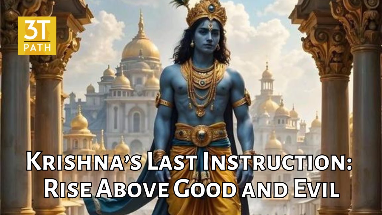 Krishna’s Last Instruction: Rise Above Good and Evil - YouTube