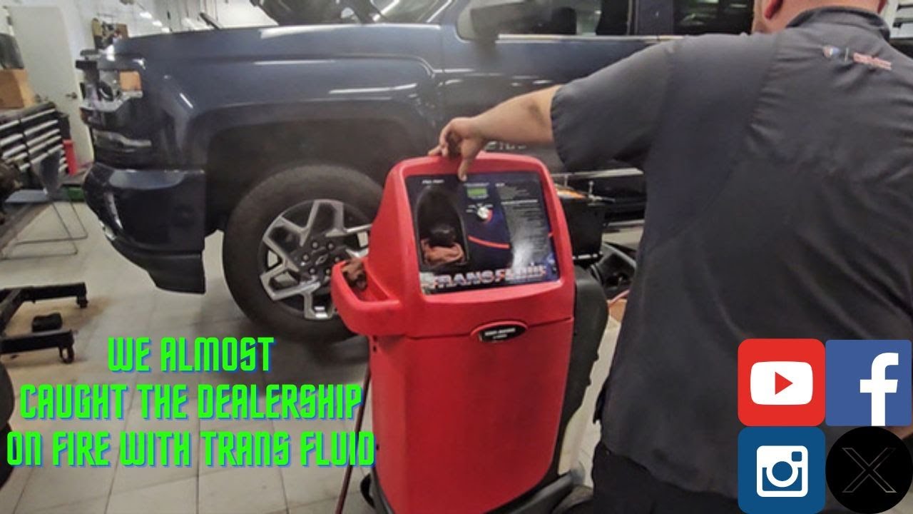 8L90 Transmission Flush and Filter Change - YouTube