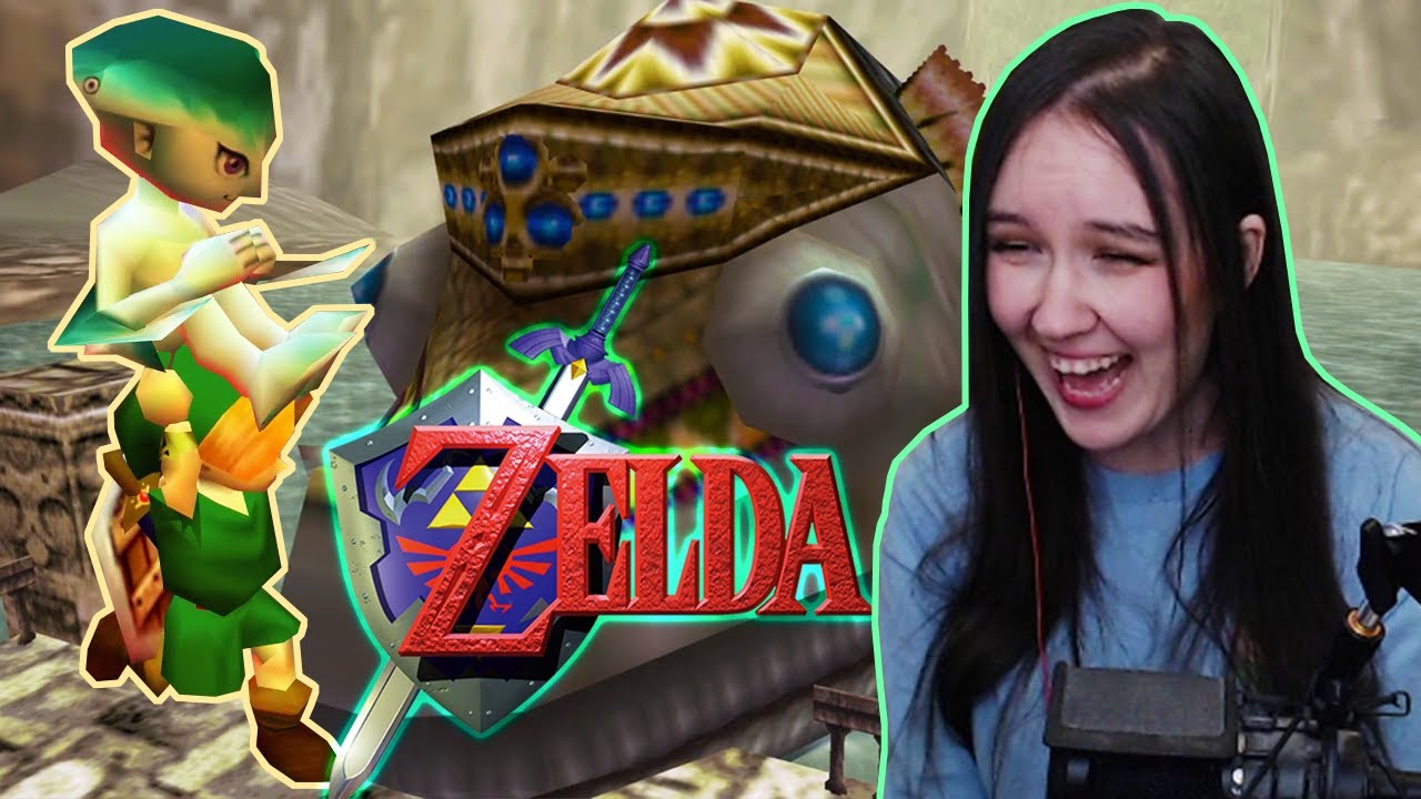 i played zelda: ocarina of time (part 3) | inside jabu-jabu's belly ...