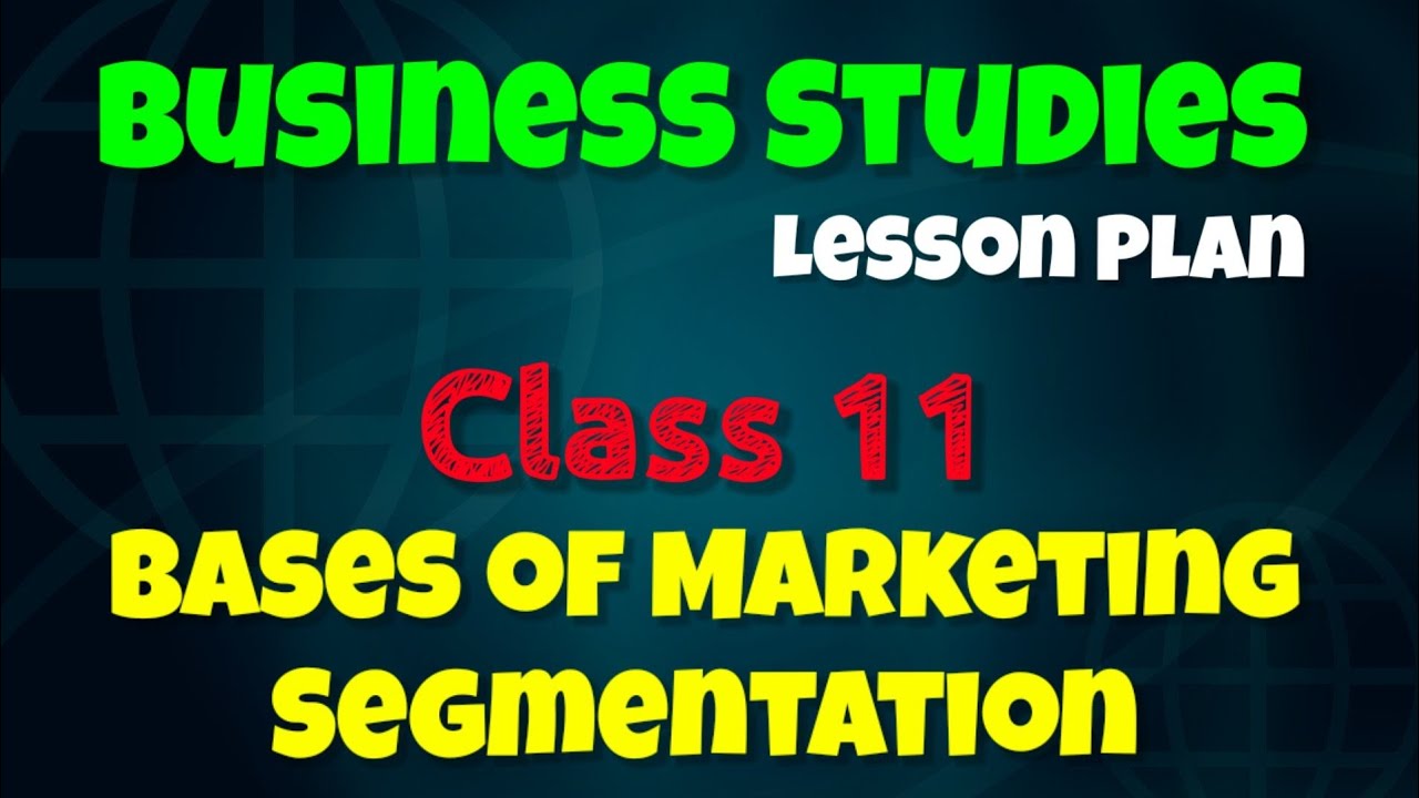 Business Studies (Marketing and Sales) | Basis of Marketing ...