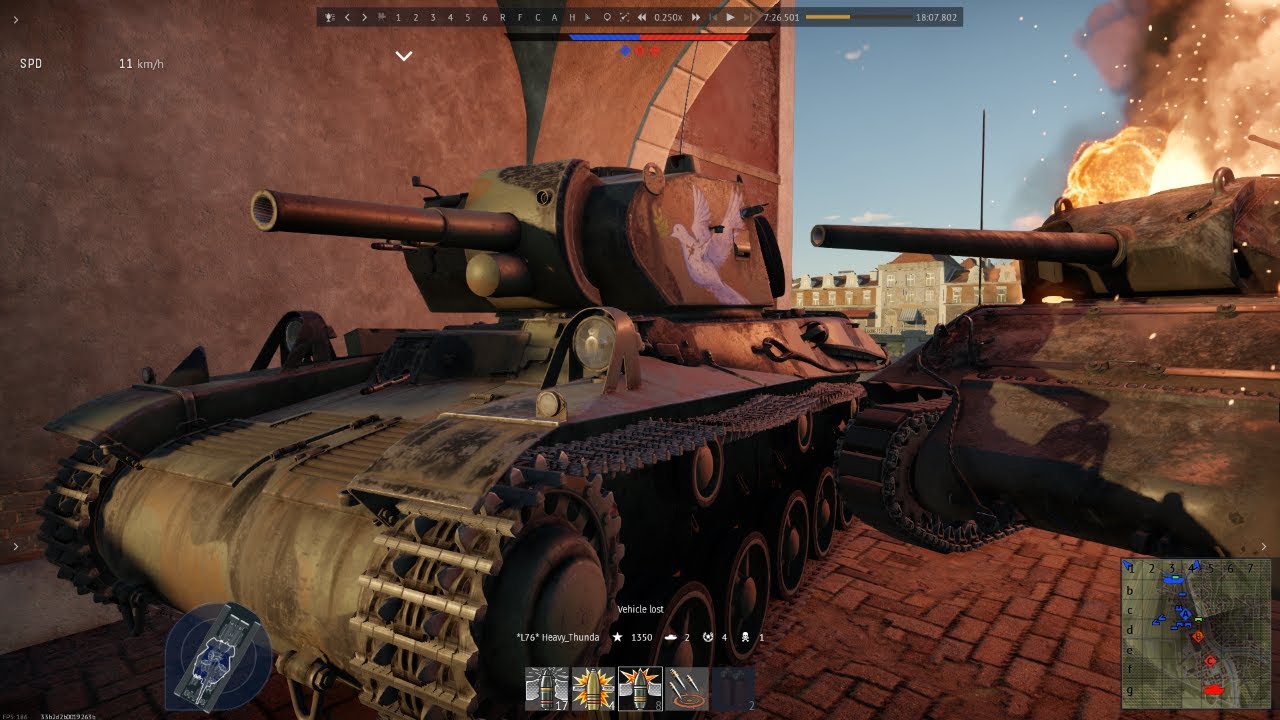 Strv m/42 EH Double Ace | War Thunder - YouTube