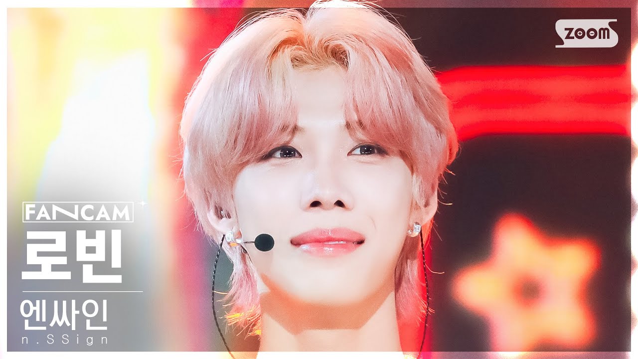 [안방1열 직캠4K] 엔싸인 로빈 'FUNK JAM' (n.SSign ROBIN FanCam)│@SBS Inkigayo ...