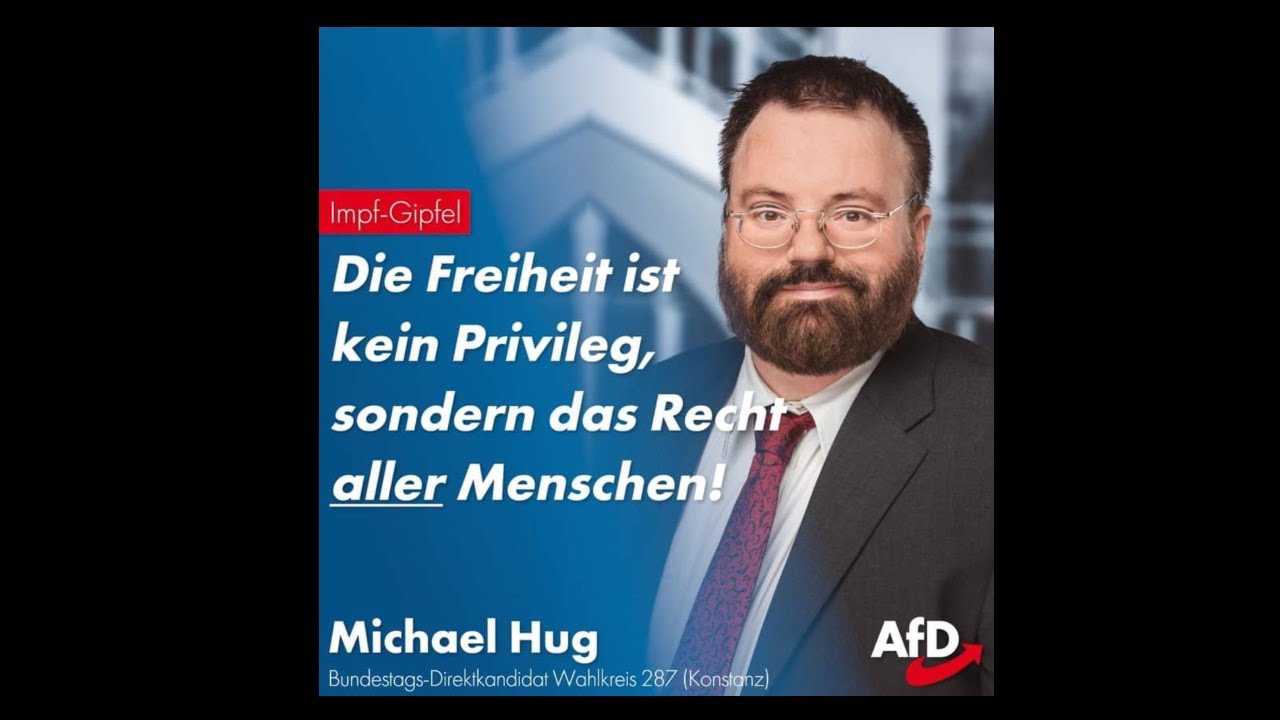 Vorstellung von Michael Hug, Direktkandidat für den Landkreis Konstanz ...