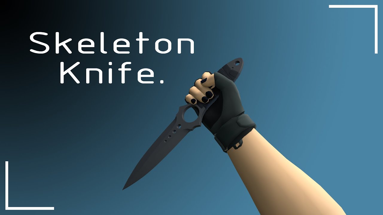 Skeleton Knife Animation Set - YouTube