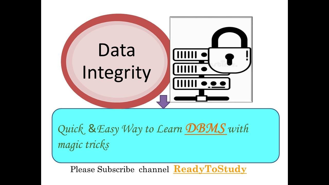 DATA INTEGRITY - YouTube