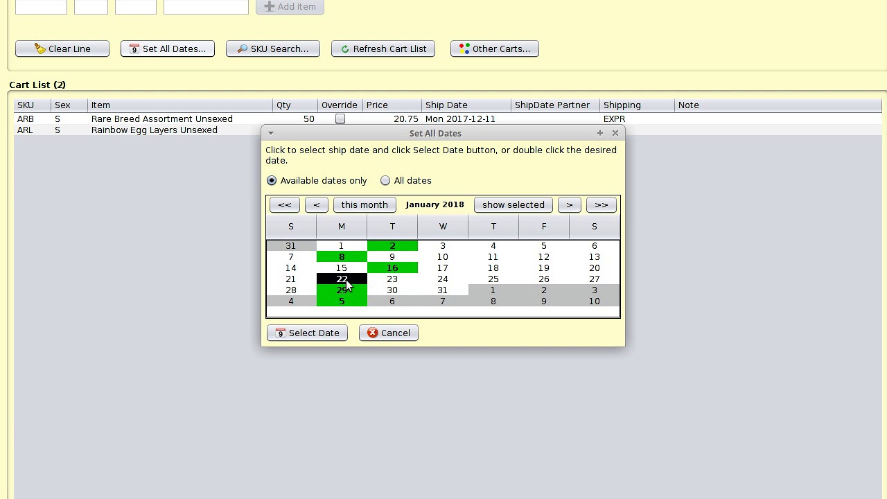 004 Cart Tab - YouTube