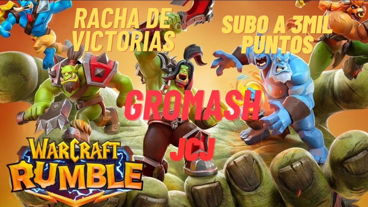 Con este MAZO subí a 3K de PUNTOS sin PERDER ninguna partida | Warcraft ...
