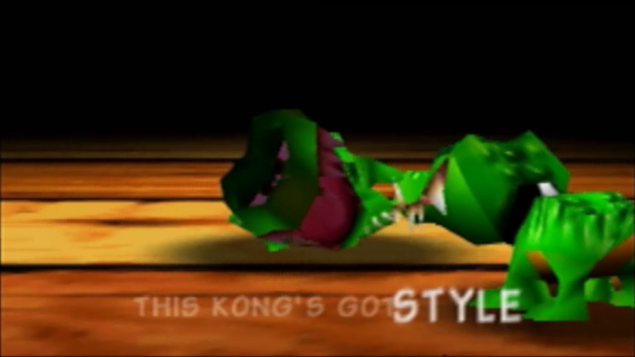 The DK Rap but everyone is a Klaptrap (Real N64 Capture) - YouTube