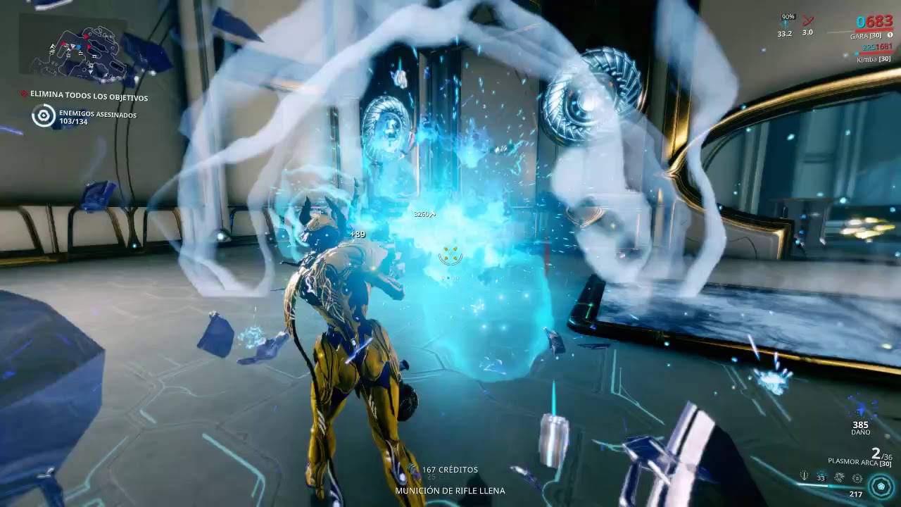 Warframe Céfalon Simaris Bombardero Corrupto - YouTube