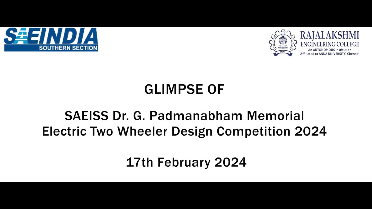 SAEISS ETWC 2024 - YouTube