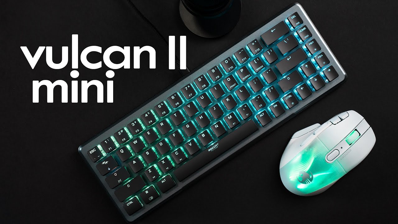 Awesome Optical Mini Gaming Keyboard! Roccat Vulcan 2 Mini Gaming ...
