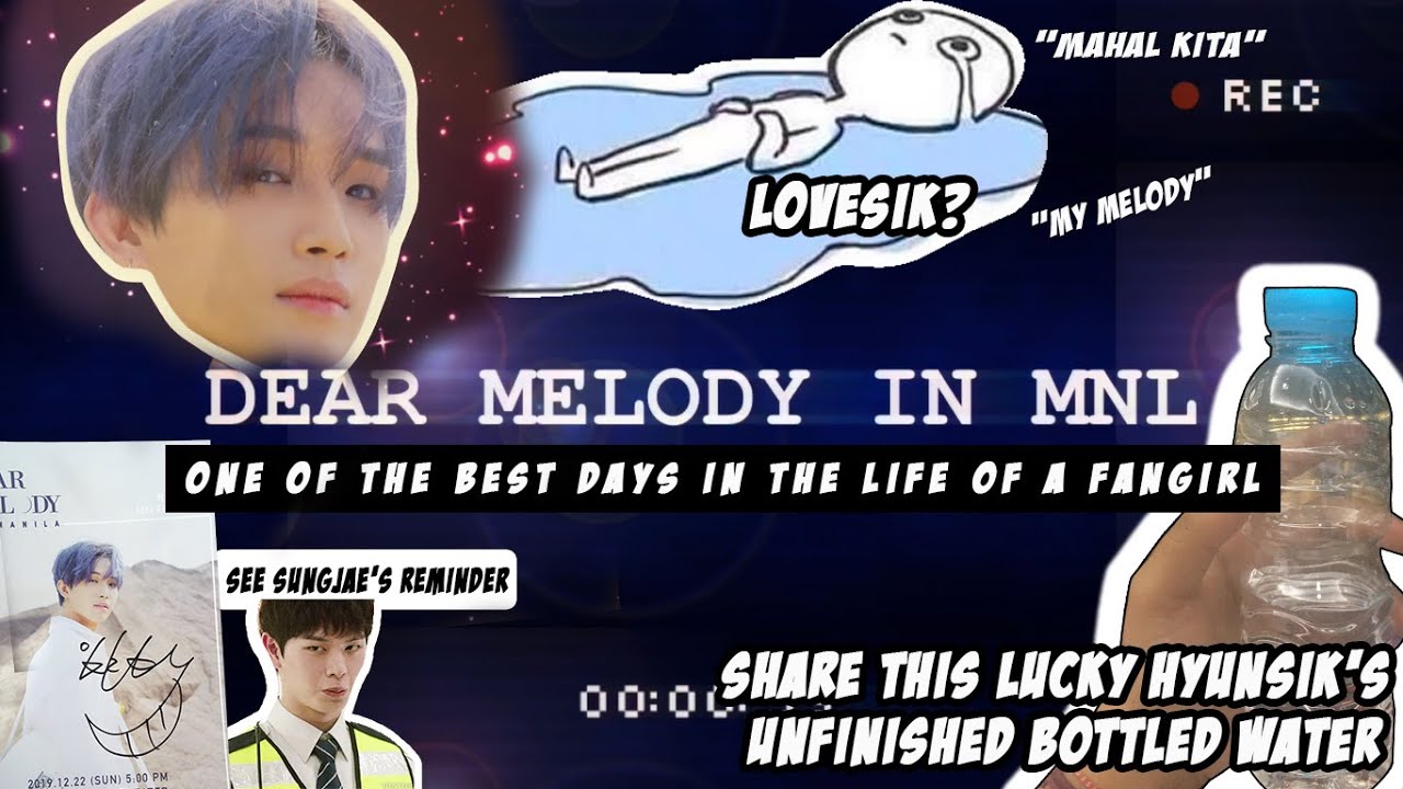 A DAY IN THE LIFE OF A FANGIRL - DEAR MELODY IN MNL - YouTube