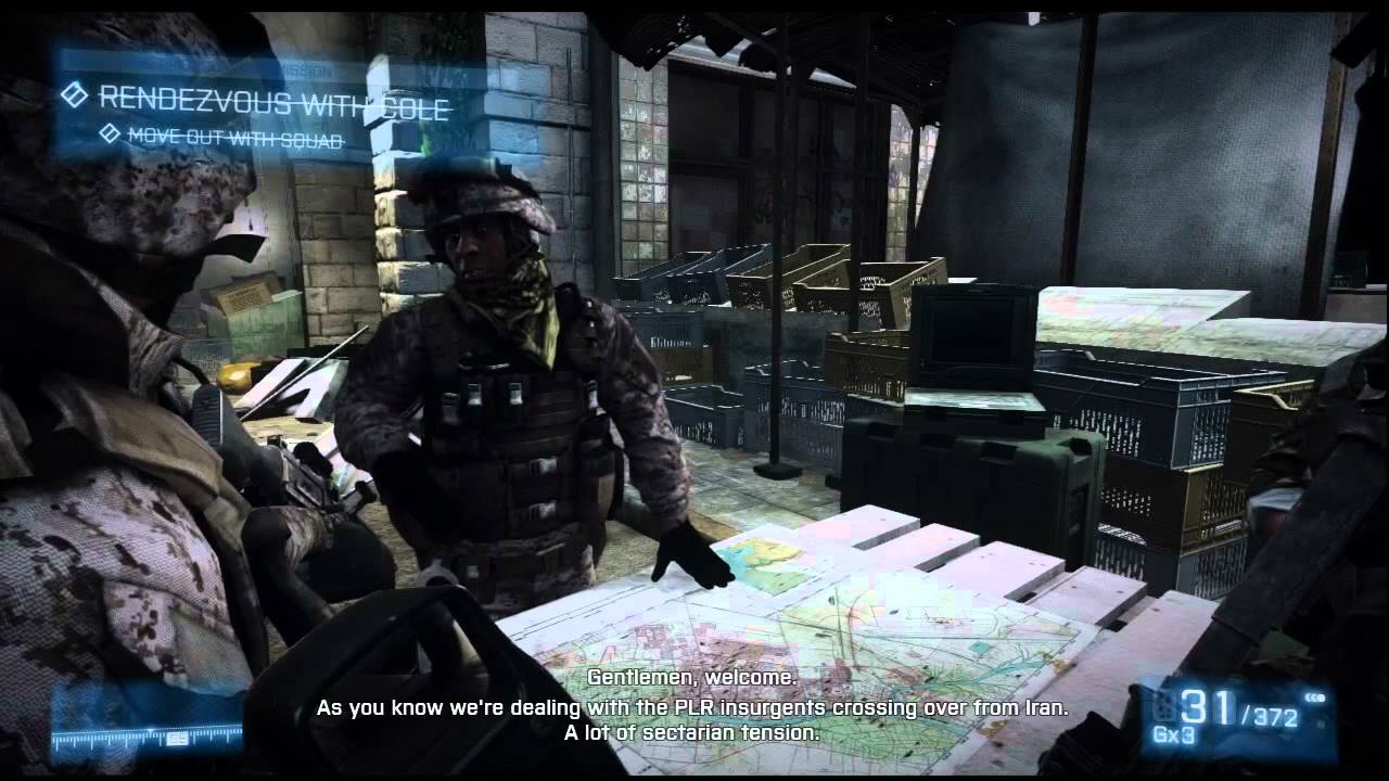 Battlefield 3 Cutscene 1 (Xbox 360 | HD) [Spoilers] - YouTube