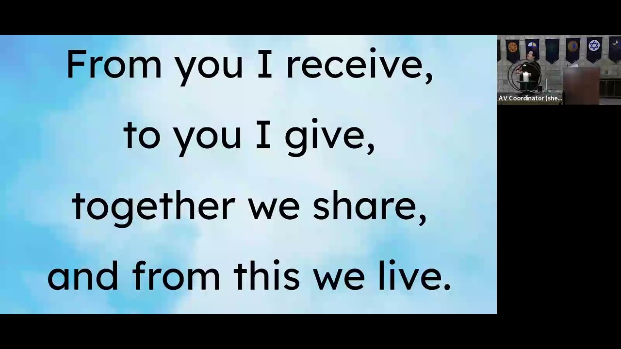From You I Receive - YouTube