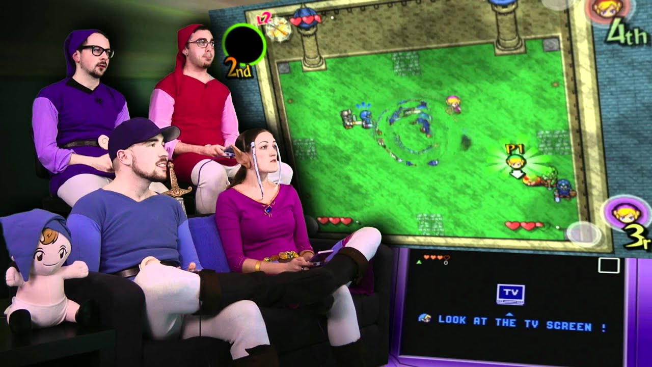 Bwek Bwek MAD! - Zelda Four Swords is AWESOME! - Part 37 - YouTube