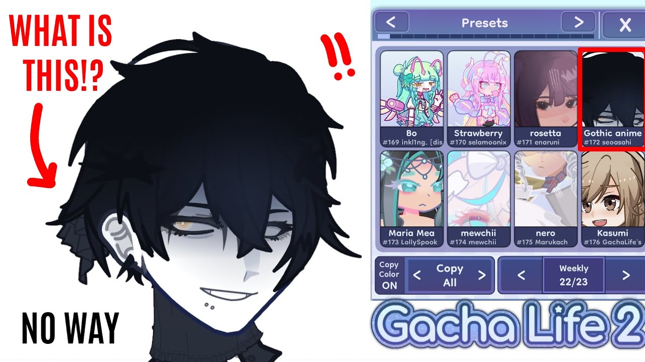 New Gacha Life 2 Fashion presets are unbelievable! - YouTube
