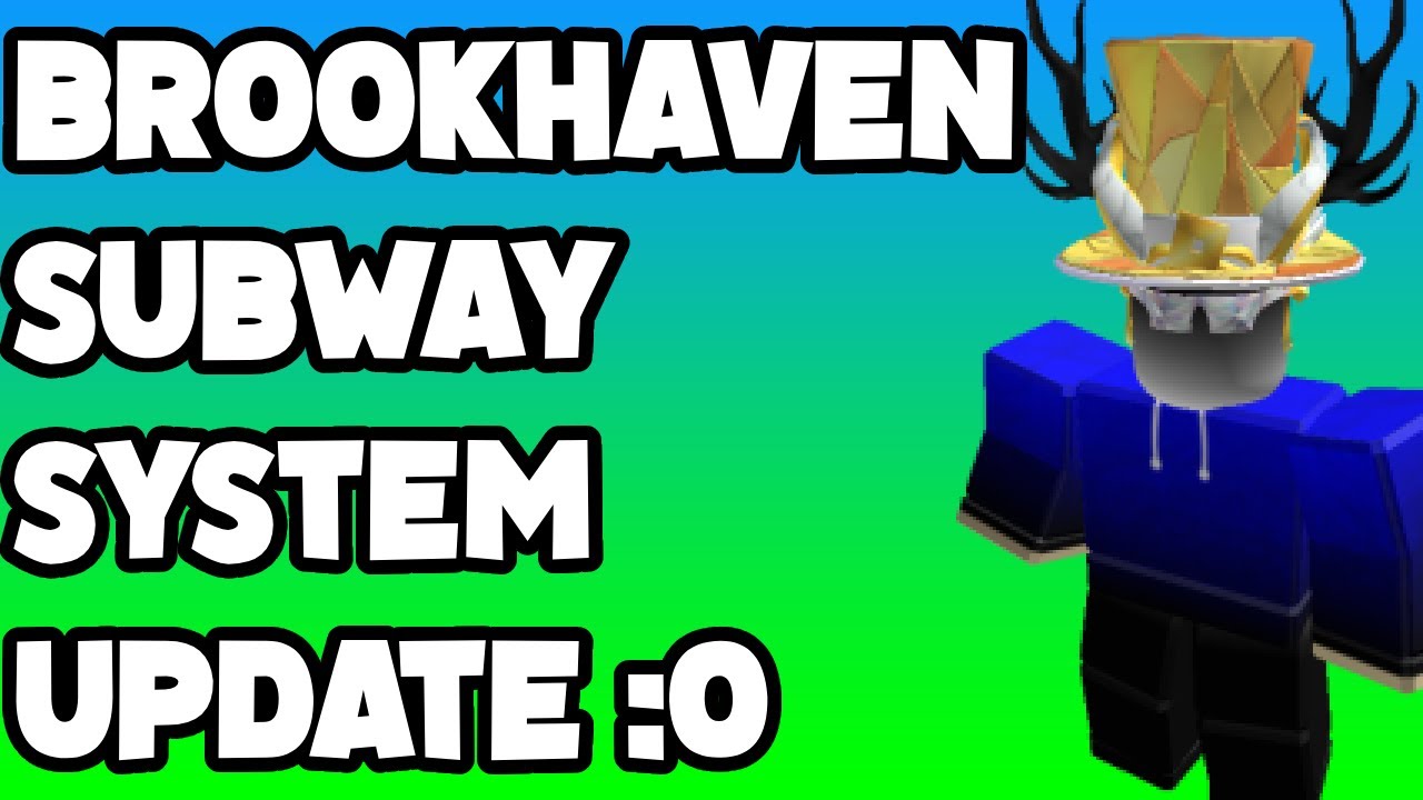 Subway System Update | Brookhaven 🏡RP - YouTube