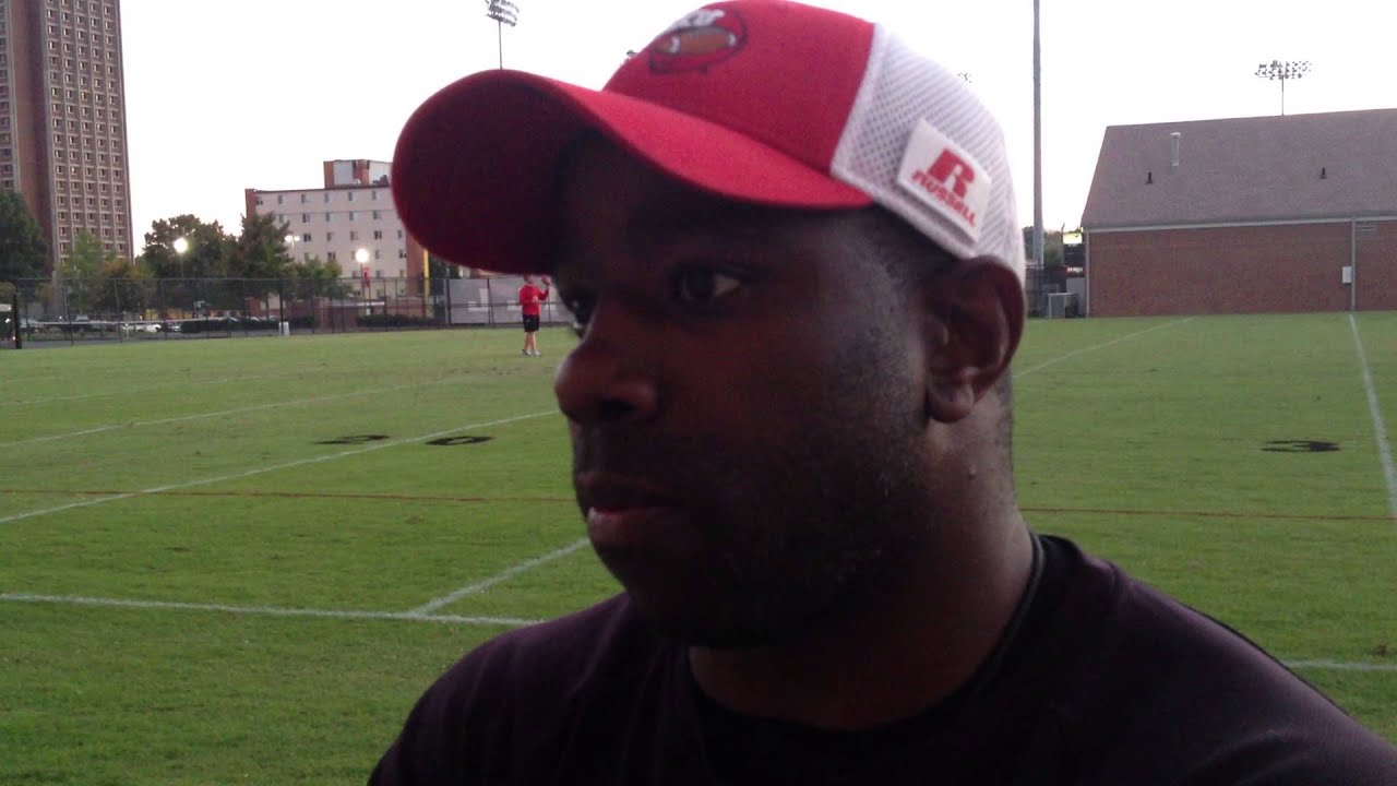WKU FB WR Coach JaMarcus Shephard Press Conference 10-21-14 - YouTube