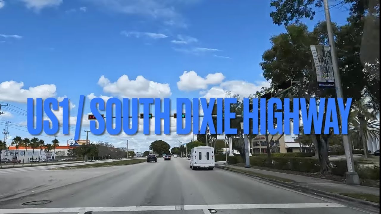 Driving Miami - US1 / South Dixie Highway 2 - YouTube