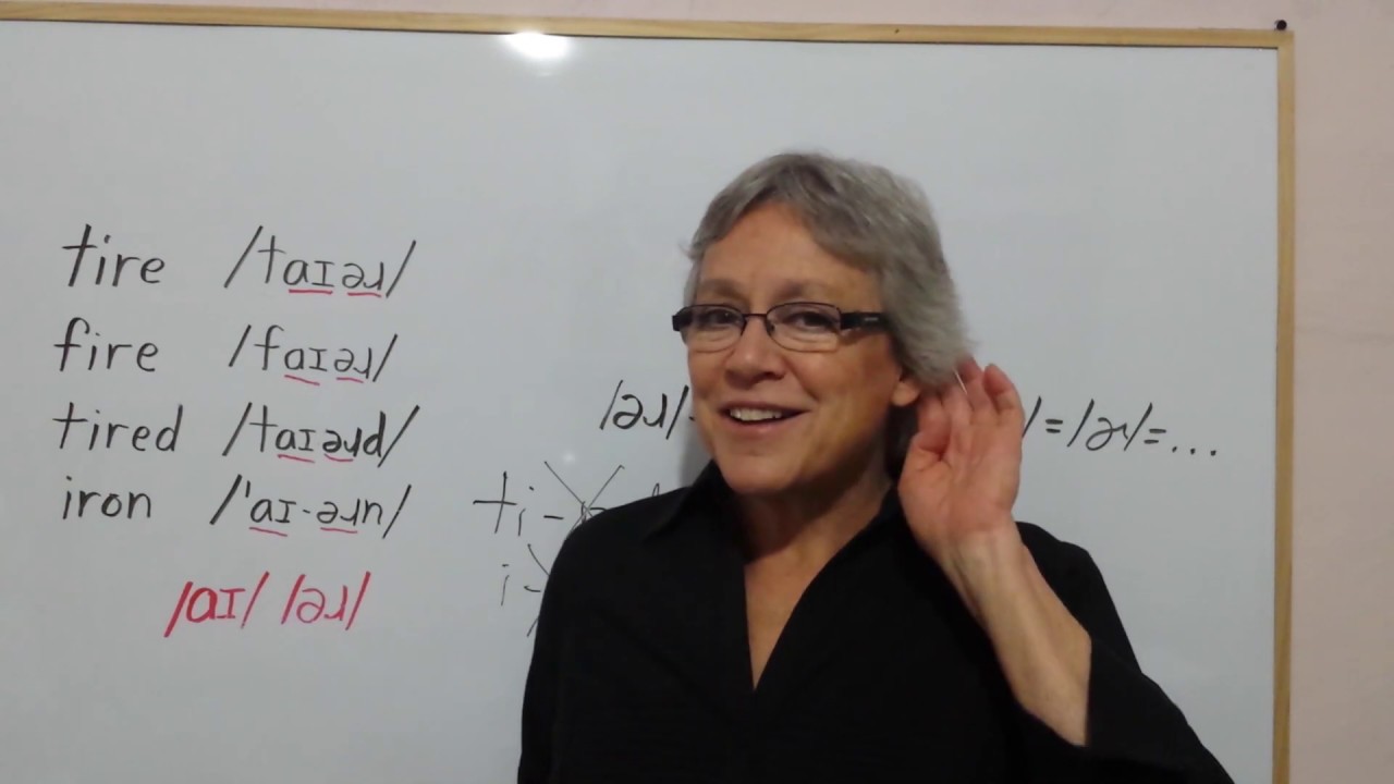 How to Pronounce IRON TIRED TIRE FIRE - American English Pronunciation ...