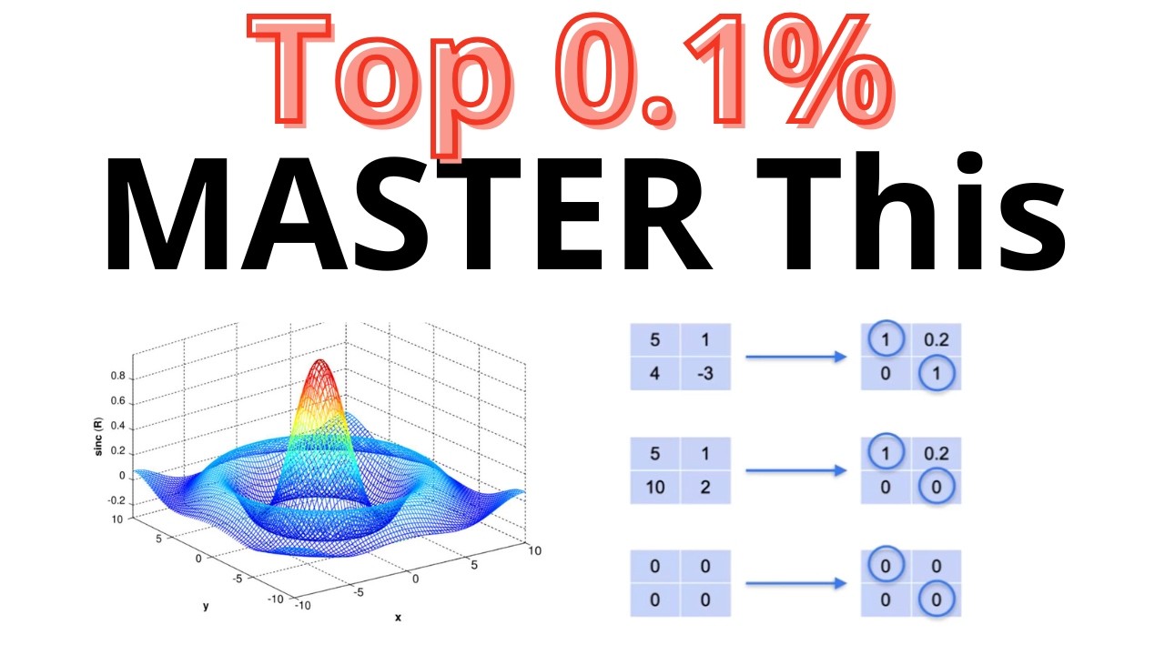 0.1% AI Researcher MASTER Matrix Rank - Step by Step Tutorial - YouTube