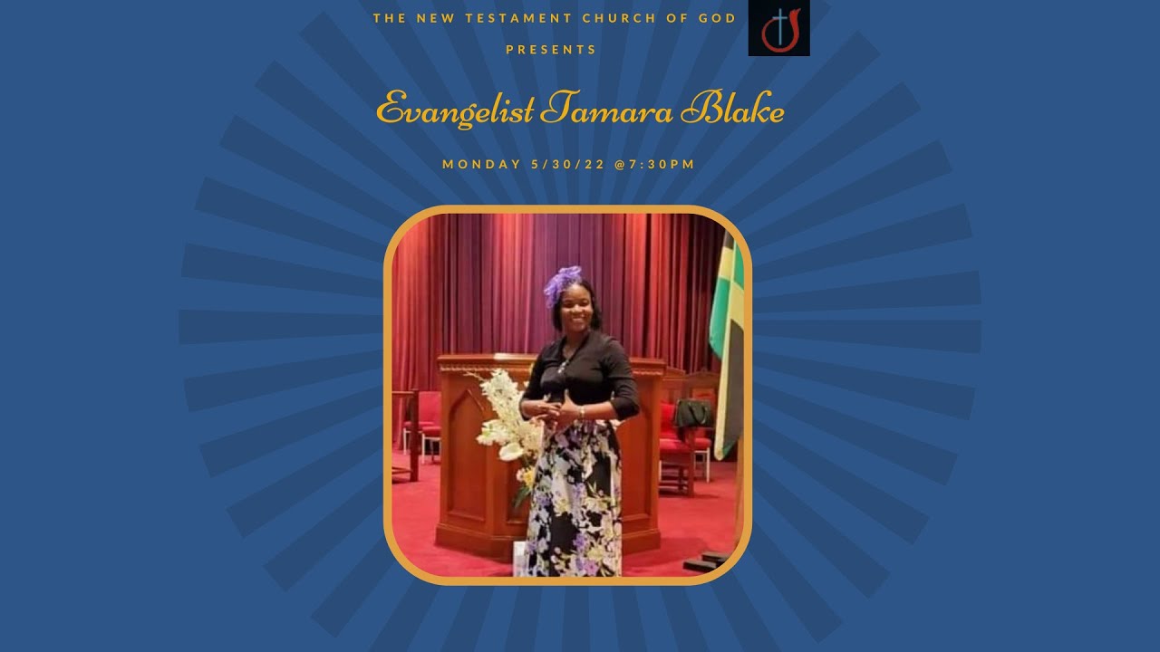 Special Monday Night Evangelist Tamara Blake - YouTube