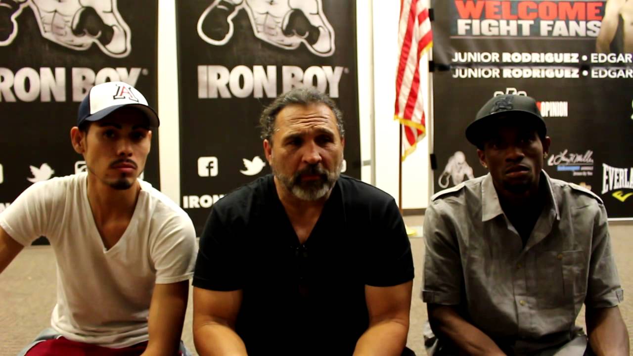 Jesse Haro on both of his fighter fighting at Iron Boy 22 - YouTube