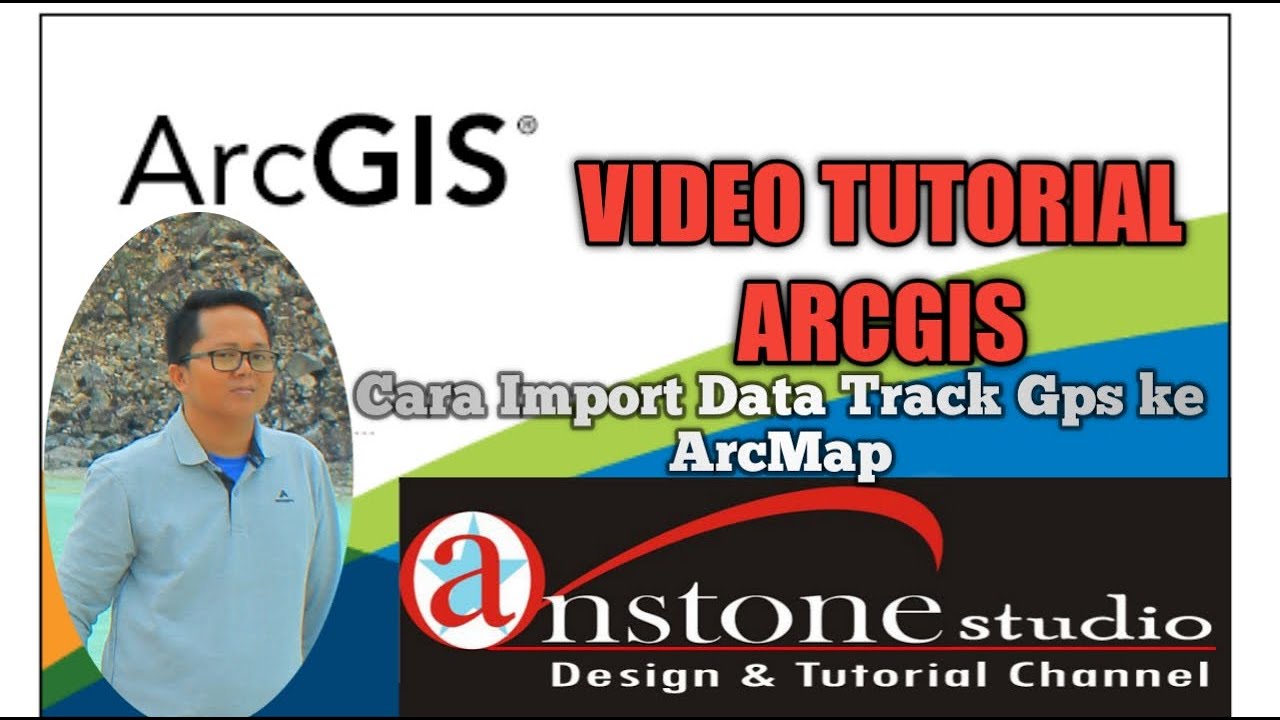video tutorial arcgis (cara memasukan data track GPS ke Arcgis) - YouTube