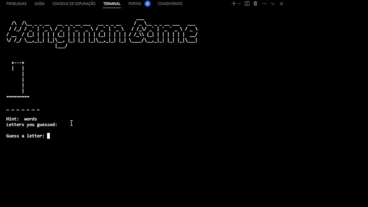 Final Project CS50 Introduction to Programming With Python: Hangman Game - YouTube