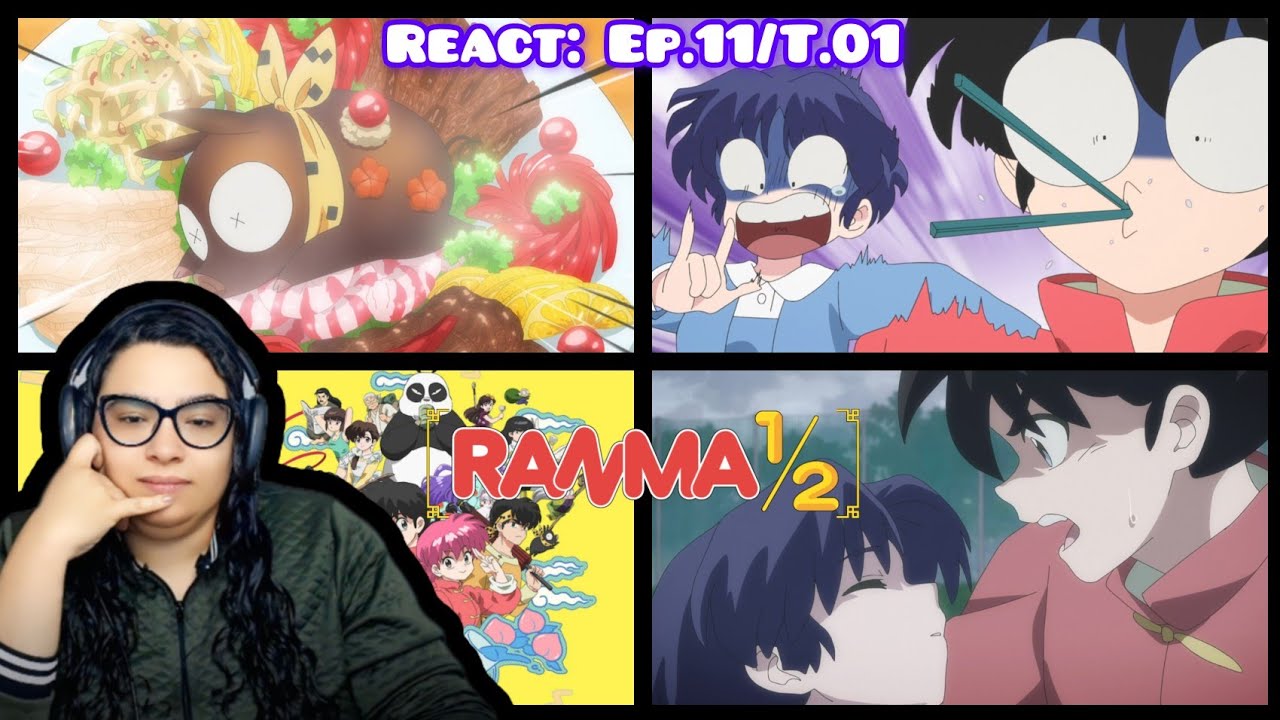 Reagindo a Ranma 1/2 2024 | Ep.11/T.01 | AKANE vs SHAMPOO - YouTube