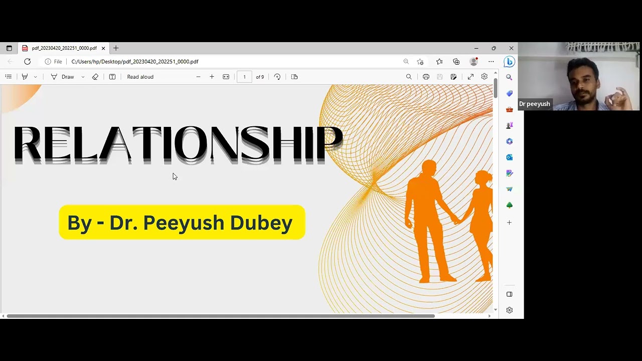 Relationship & Match Making Class by Dr Piyush Dubey Sir - YouTube