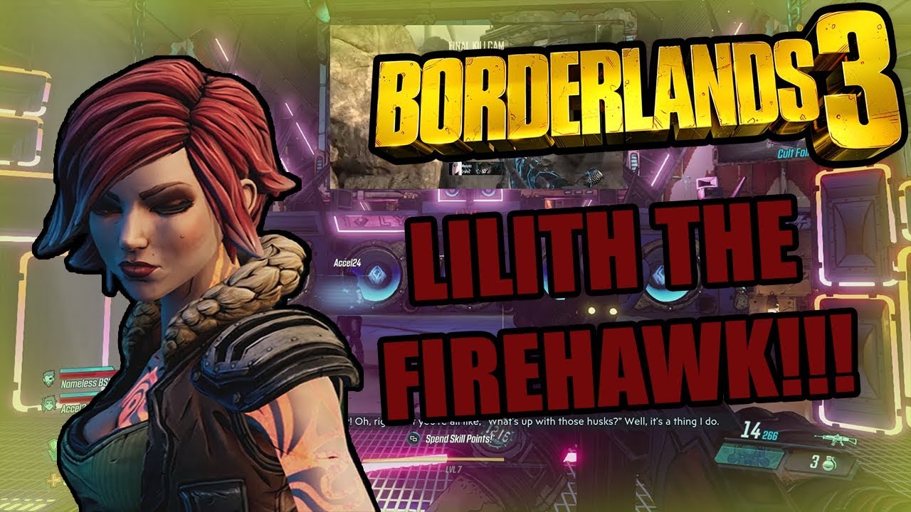 Borderlands 3 | Part 2- LILITH THE FIREHAWK!!! - YouTube