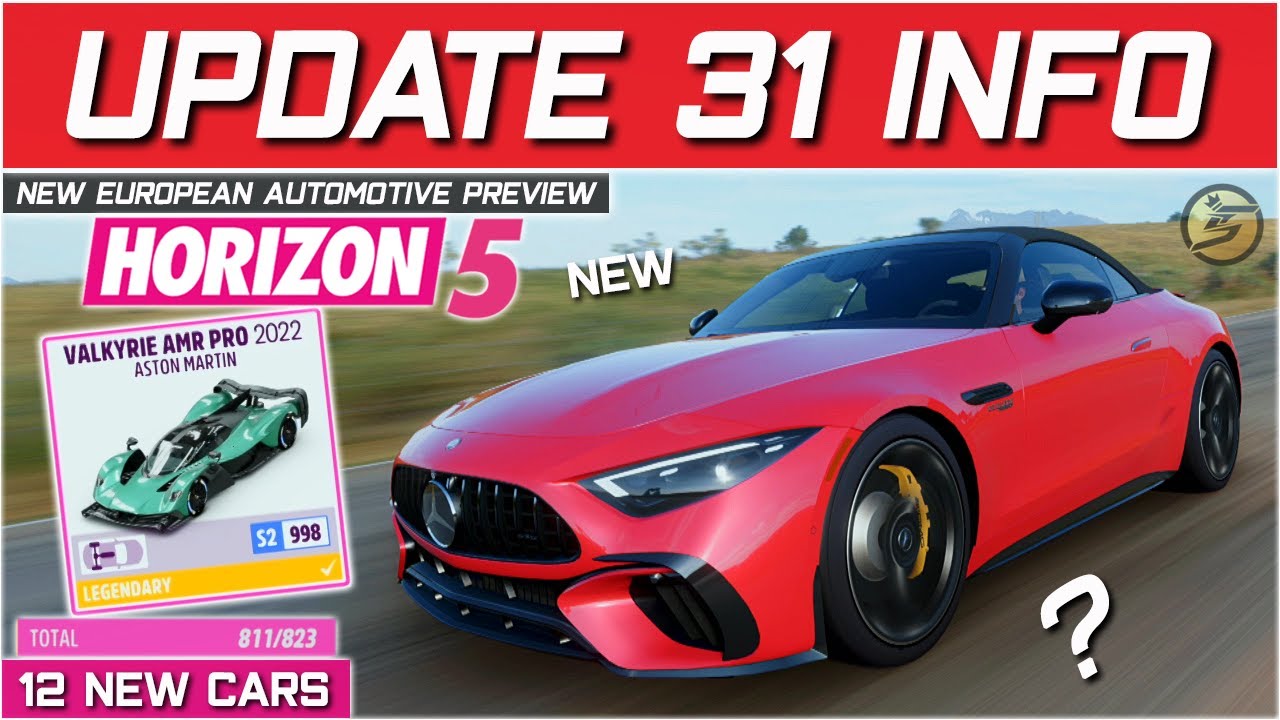 NEW Car Pack + 12 NEW CARS in Forza Horizon 5 Update 31 (FH5 European ...